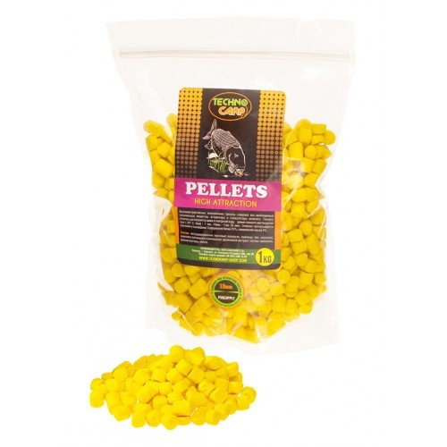 Купить Пеллетс Technocarp Flavored Carp Pellets Pineapple 10mm 1kg - в Киеве, Одессе, Харькове 79508